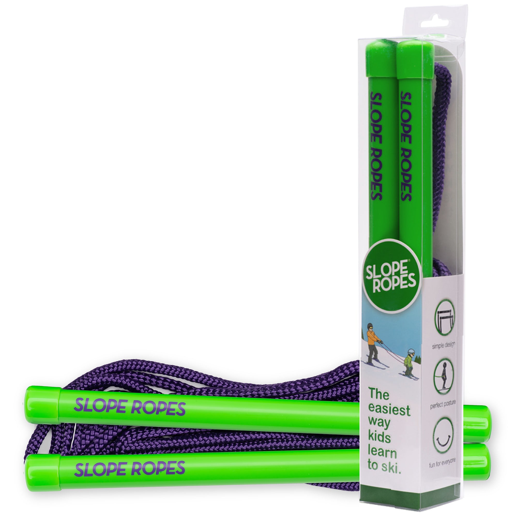 Slope Ropes | The very best tool to teach kids to ski.