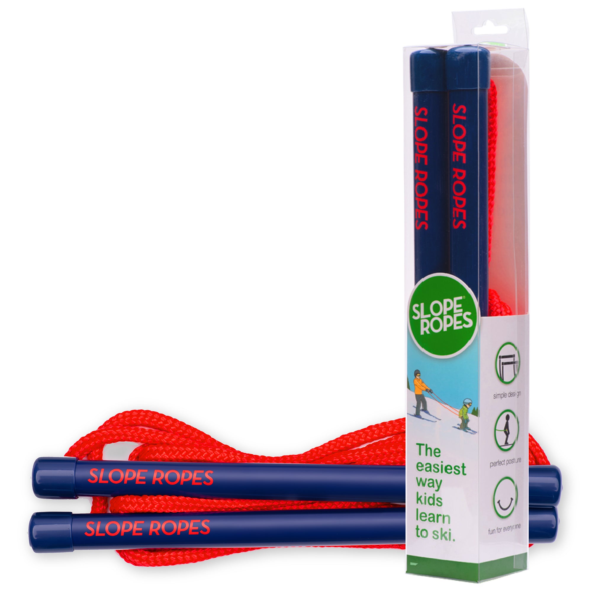 Slope Ropes | The very best tool to teach kids to ski.